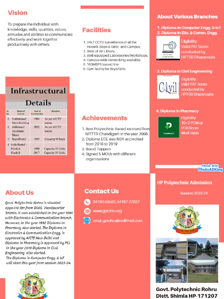 Pamphlet Brochure Template | PDF