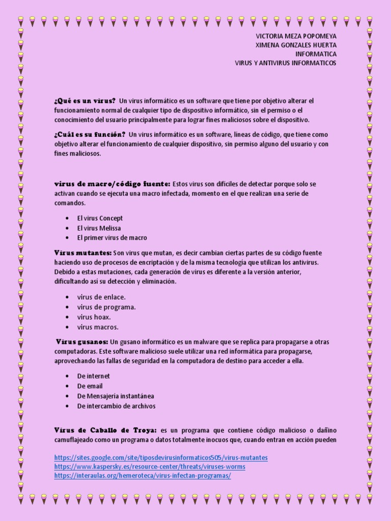 Virus y Ativirus | PDF | Virus de computadora | Malware