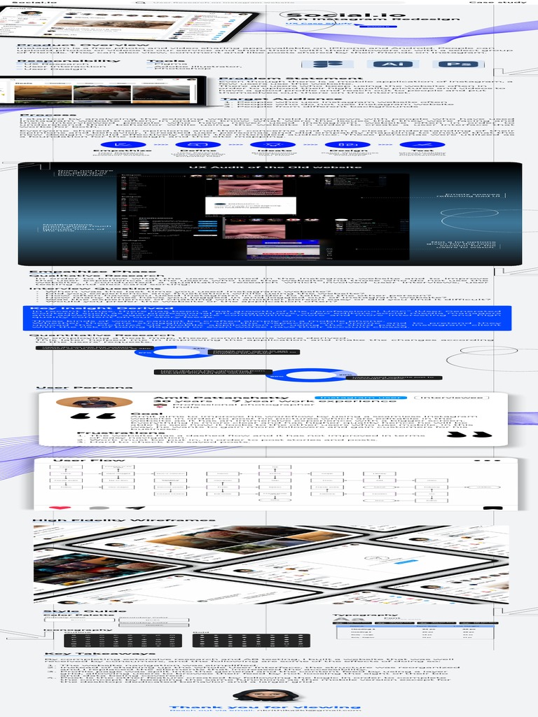 Social.io Case Study on Improving Instagram Website User Experience | PDF | Computing | Software ...