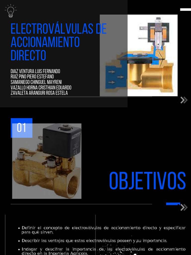 Electroválvulas | PDF | Bienes manufacturados | Ciencias fisicas