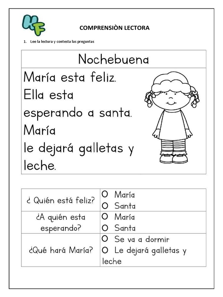 Comprensiòn Lectora: 1. Lee La Lectura y Contesta Las Preguntas | PDF