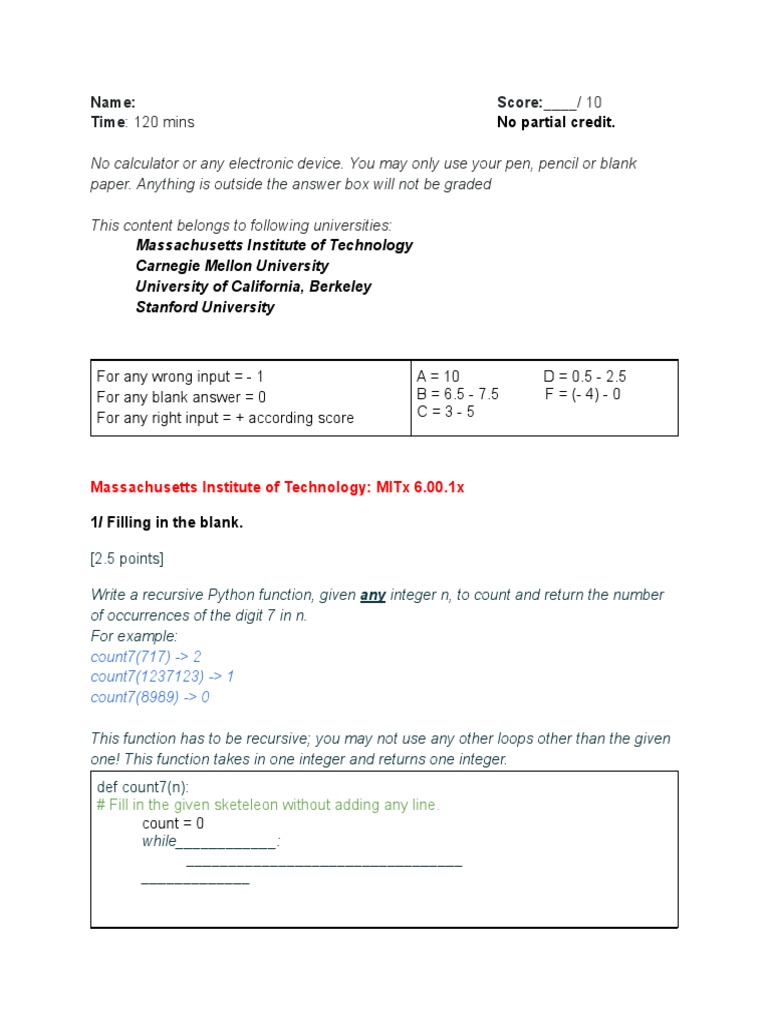 Big 4 Python Challenge Pdf String Computer Science Anonymous
