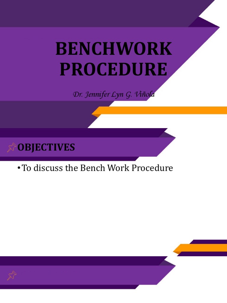 Benchwork Process | PDF
