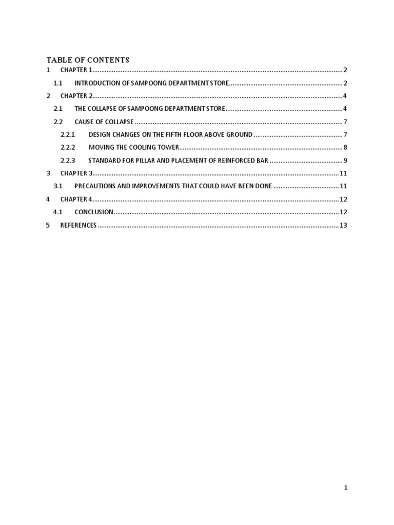Sampoong Department Store Collapse Analysis | PDF | Civil Engineering