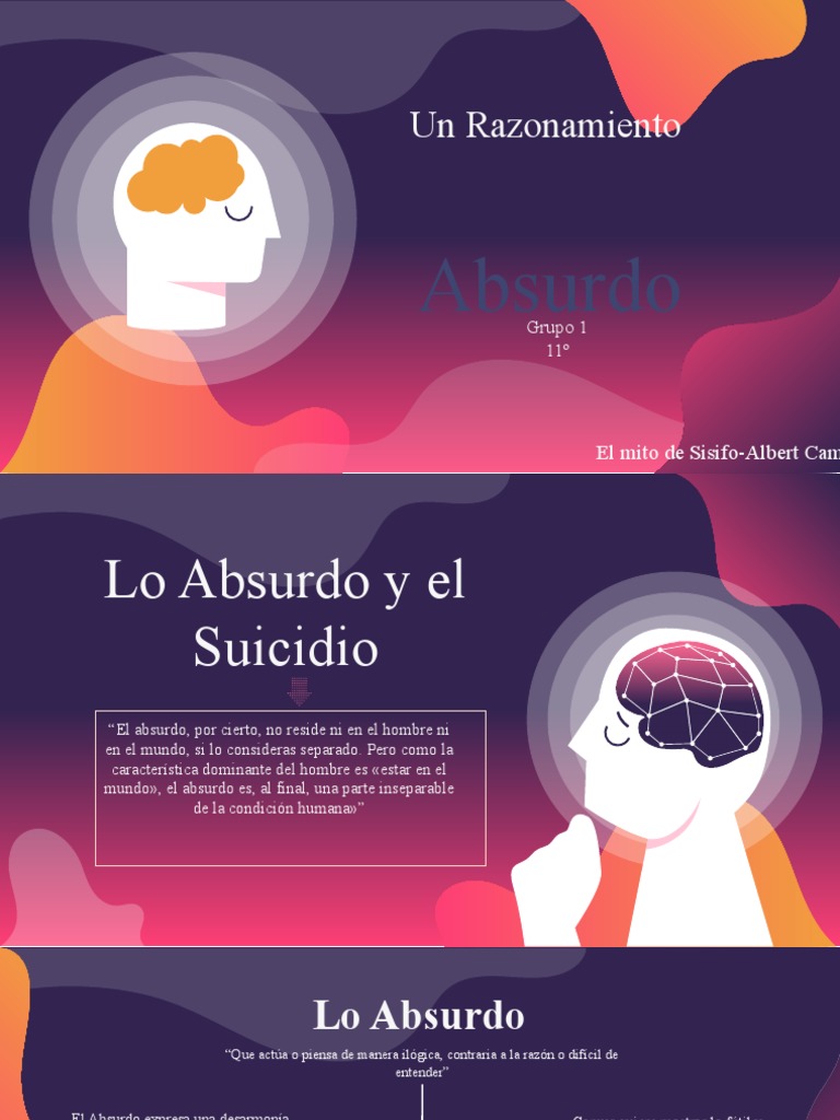 Filosofia Del Absurdo | PDF | Significado de la vida | Teorías filosóficas