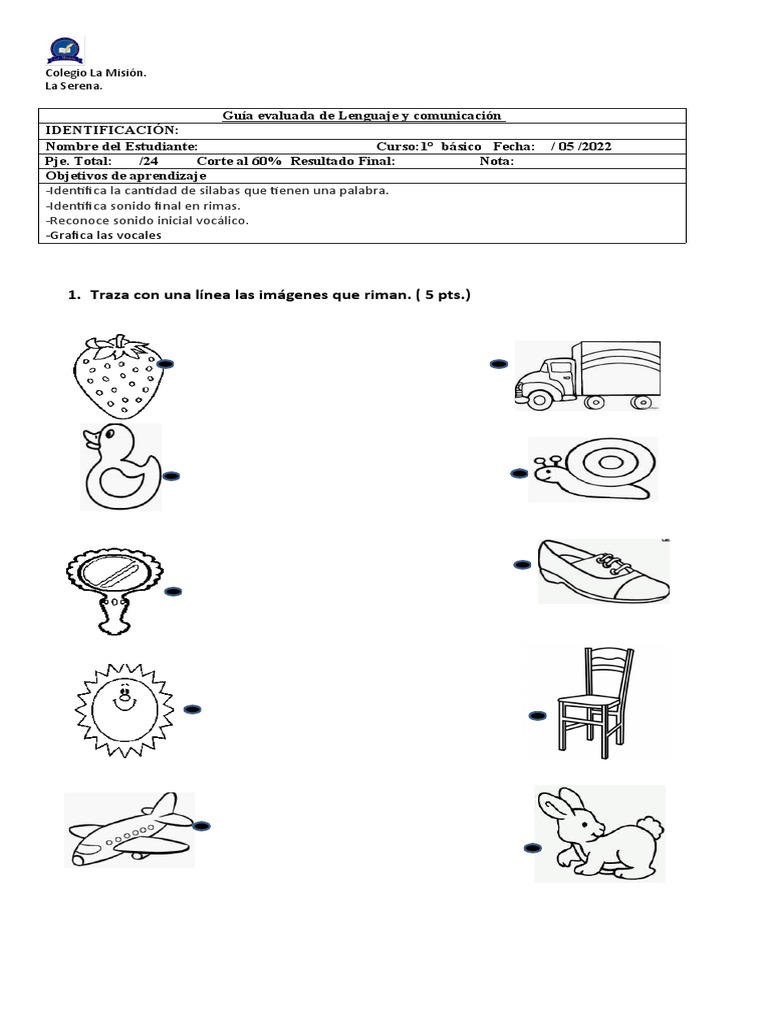 Guia De Lenguaje Y Comunicación 1 Básico Pdf