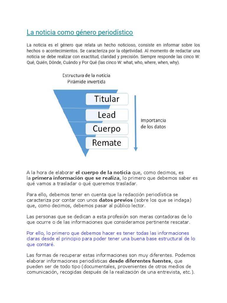 Fuentes de Información en la Noticia | PDF | Comunicación