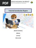 Programa Raptor y Su Función | PDF | Programa de computadora | Programación