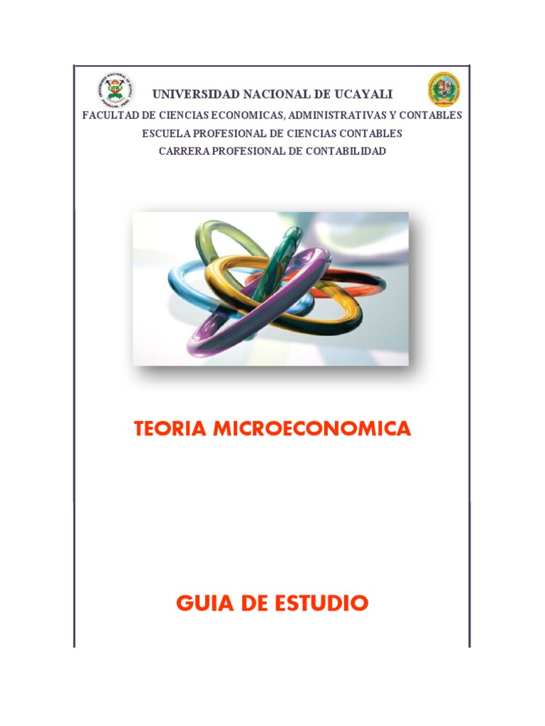 Guia de Microeconomia Iii Ciclo | PDF | Ciencias económicas | Bienes