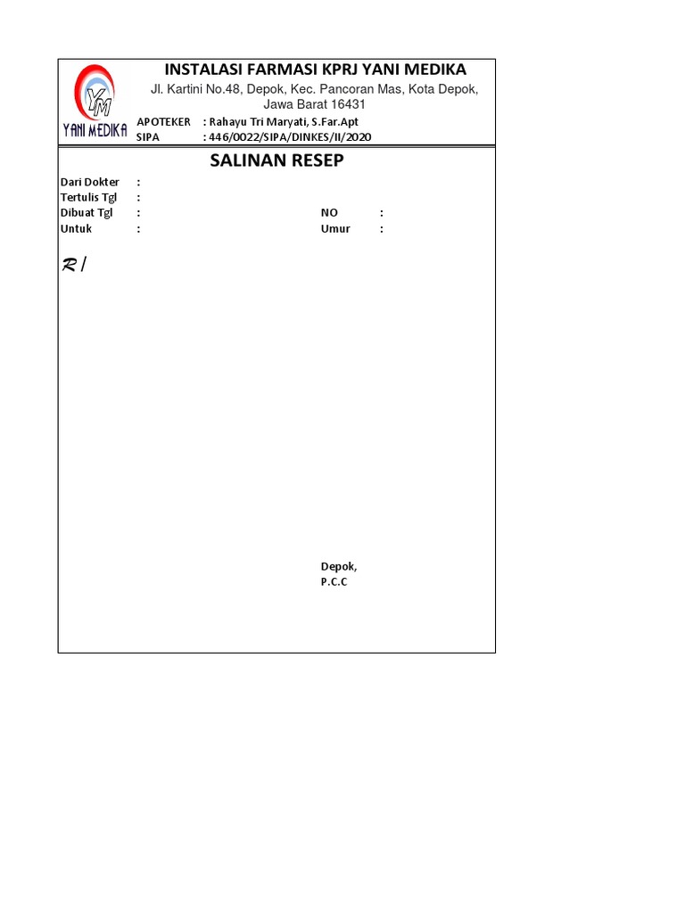 Copy Resep | PDF