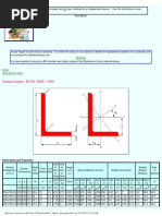 SHS Steel Sizes and Specifications | PDF | Nature