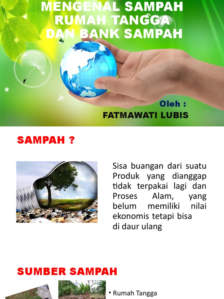 Mengenal Sampah & Bank Sampah | PDF