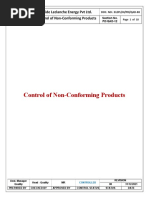 Process Flow Chart For Non-Conforming Materials | PDF