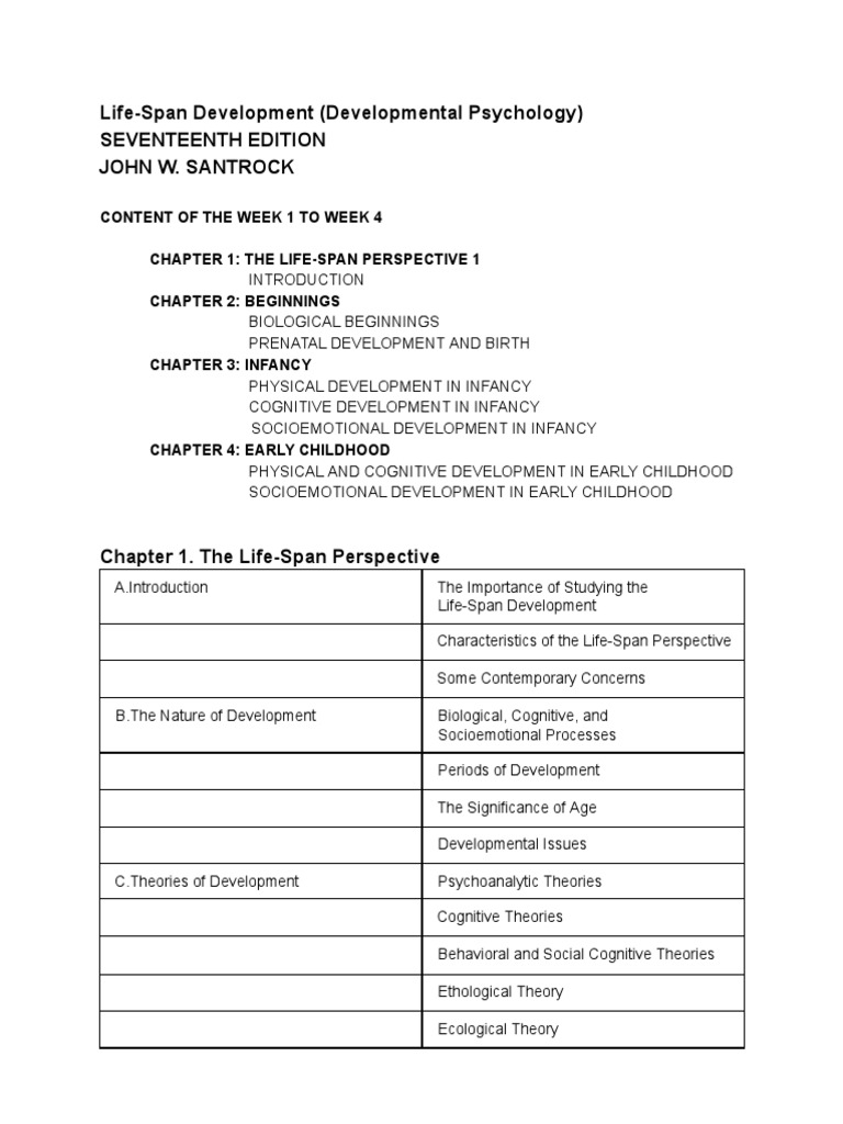 Life-Span Development (Developmental Psychology) Seventeenth Edition ...
