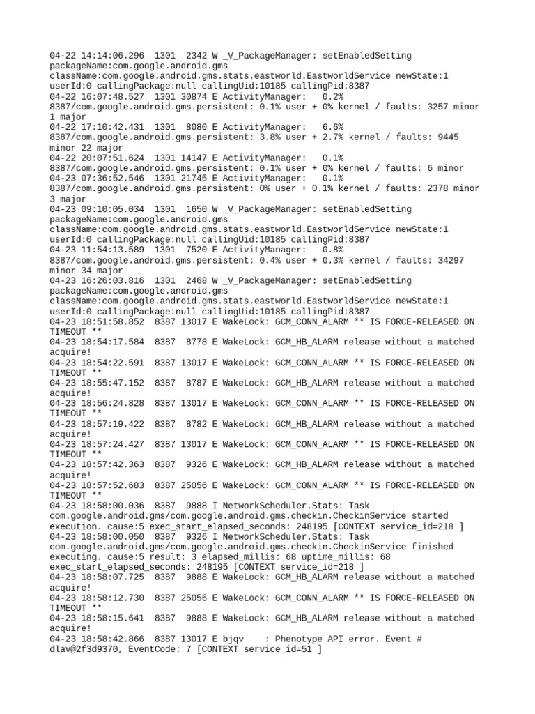 Log | PDF | Information Technology Management | Software