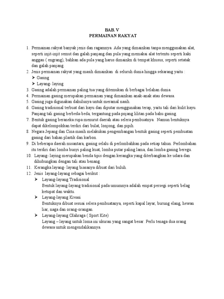 BMR Bab 5 TGL 18 Oktober 2021 | PDF