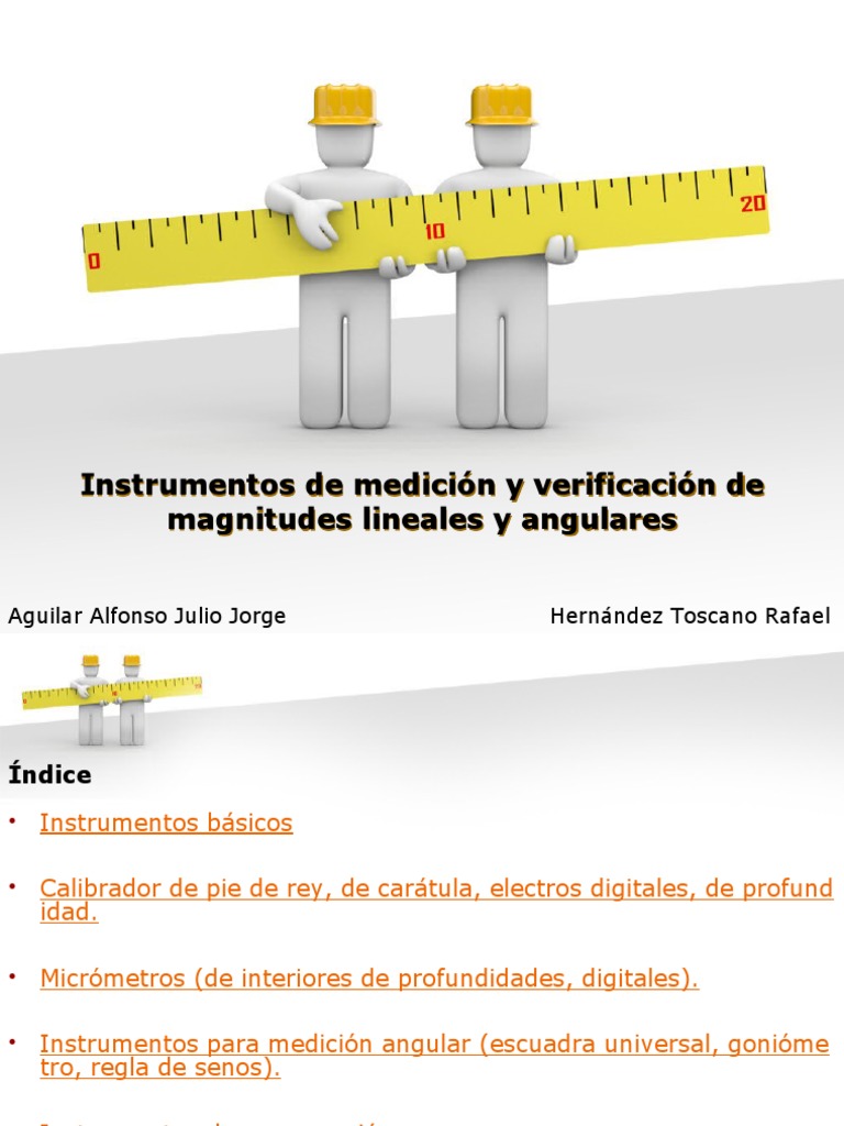 Instrumentos de Medición Lineal y Angular | PDF | Medición | Longitud