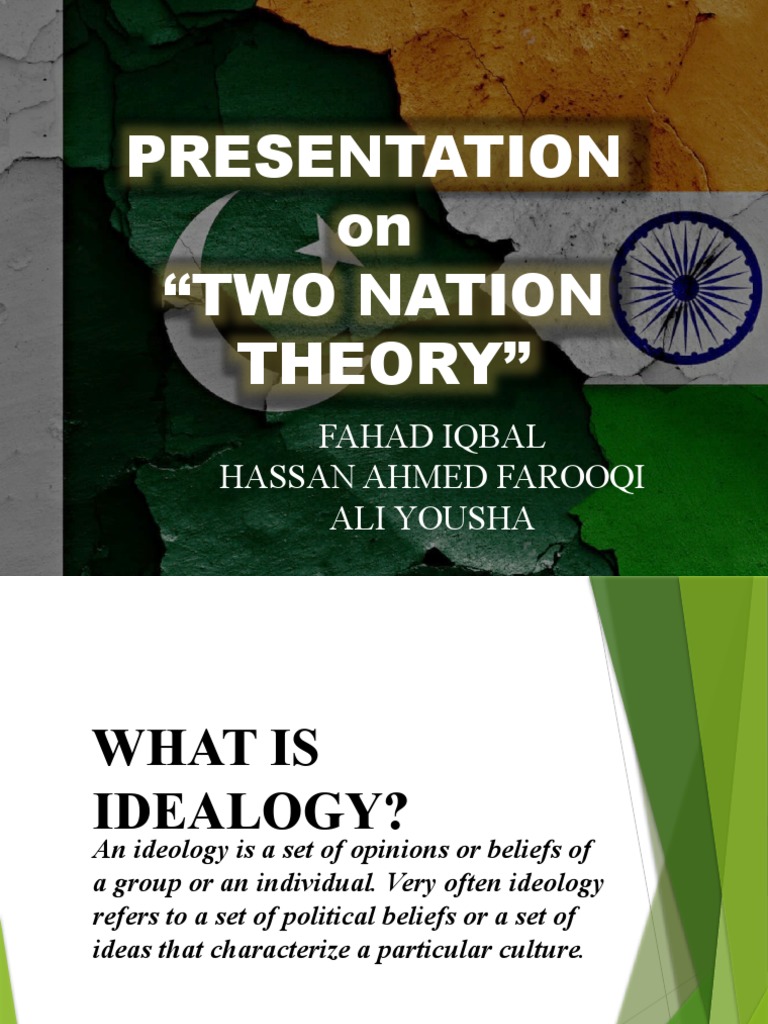Two Nation Theory | PDF | Two Nation Theory | Muhammad Ali Jinnah