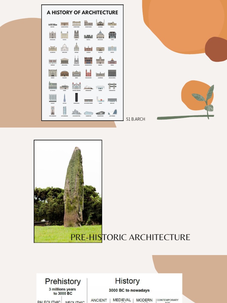 HOA. Pre-Historic Architecture | PDF | Stone Age | Paleolithic