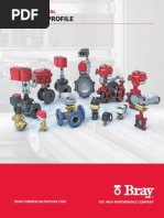 Bray Butterfly Valve Product Overview | PDF | Valve | Actuator