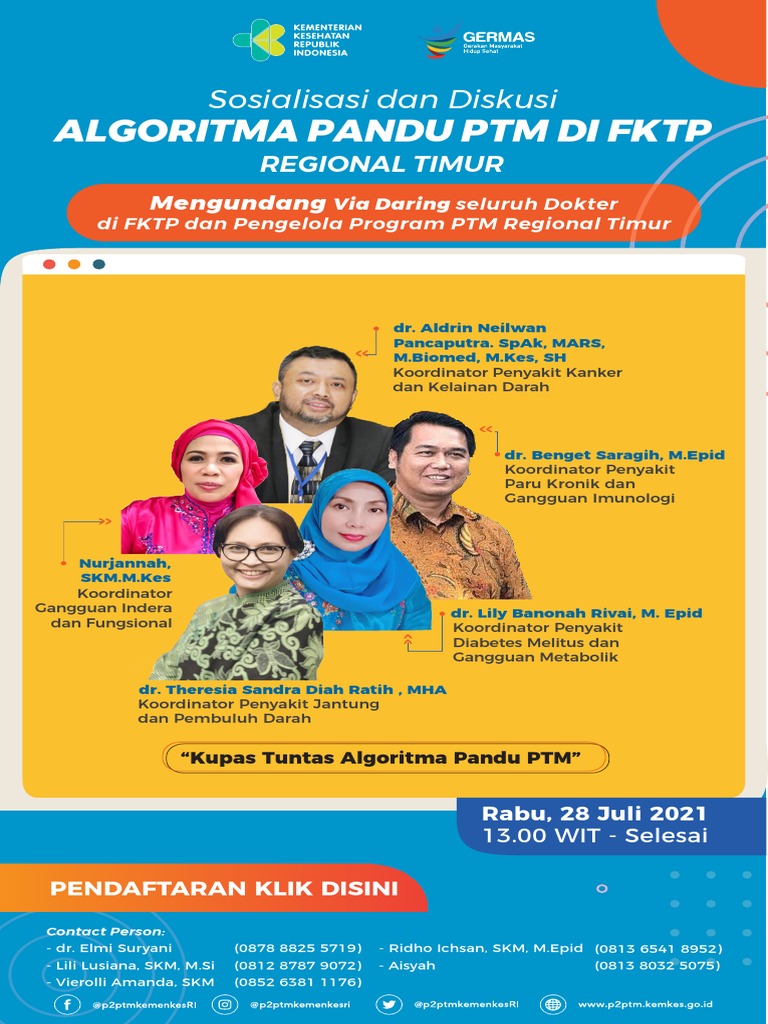 3KLIK Regional Timur Flyer Launching Algoritma Pandu PTM | PDF