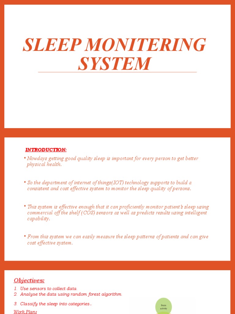 Sleep Monitering System | PDF | Computing | Applied Mathematics
