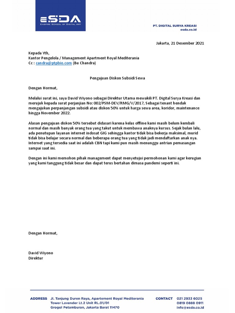 Kop Surat 2020 | PDF