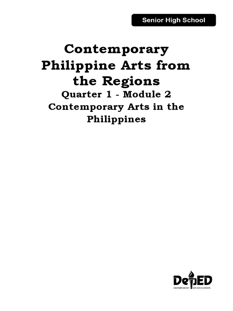 Contemporary Arts Week 2 3 Immersionist | PDF | The Arts | Contemporary Art