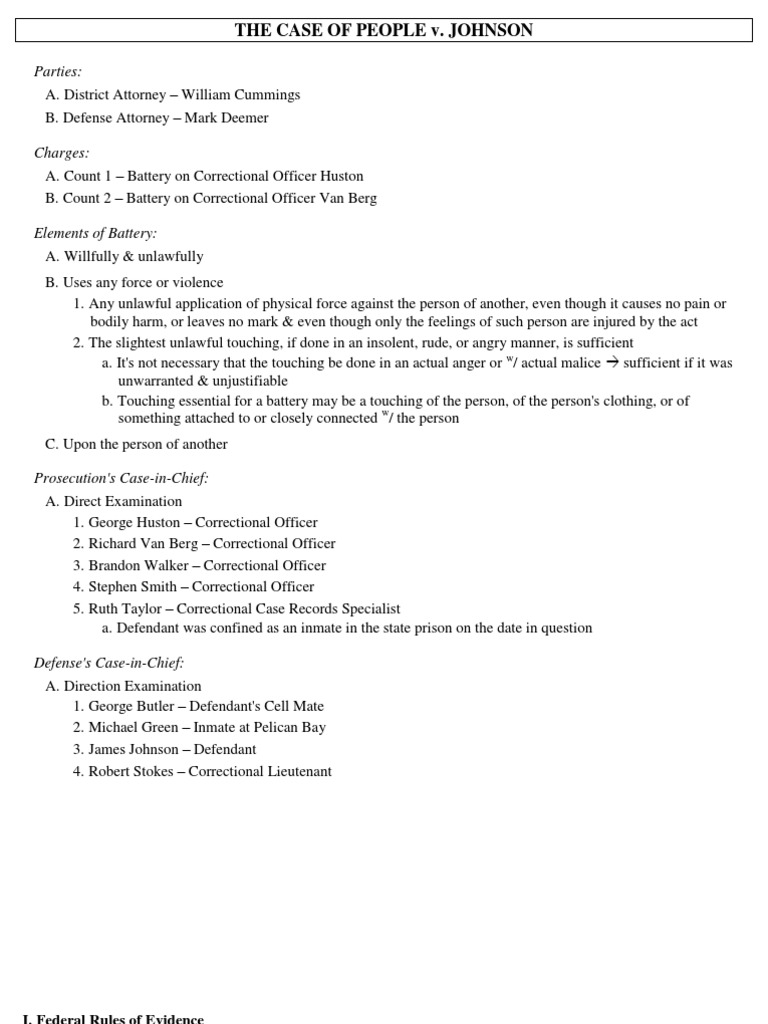 Evidence Casebook | PDF | Evidence (Law) | Burden Of Proof (Law)