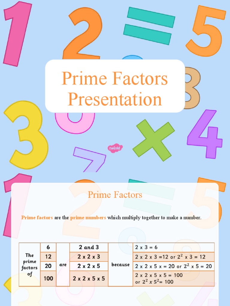 Prime Factorization Guide | PDF | Prime Number | Elementary Mathematics