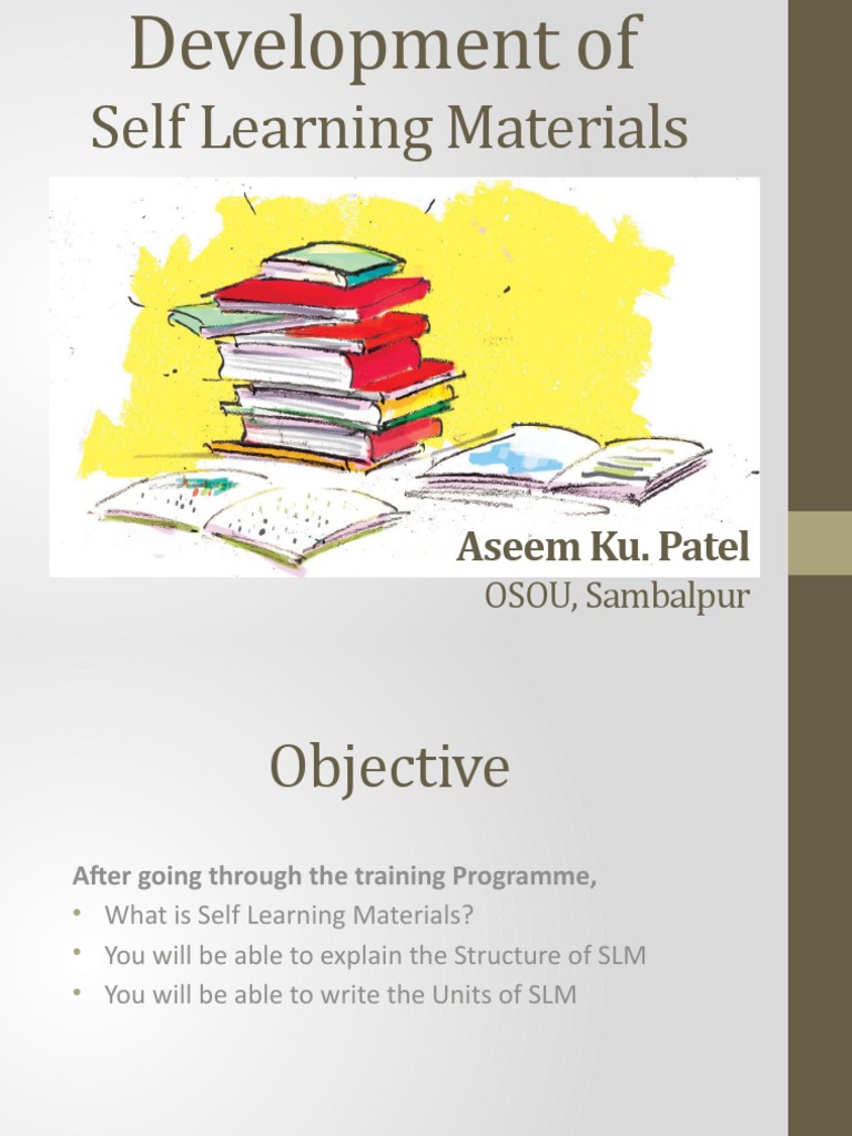 SLM Oer | PDF | Learning | Behavior Modification