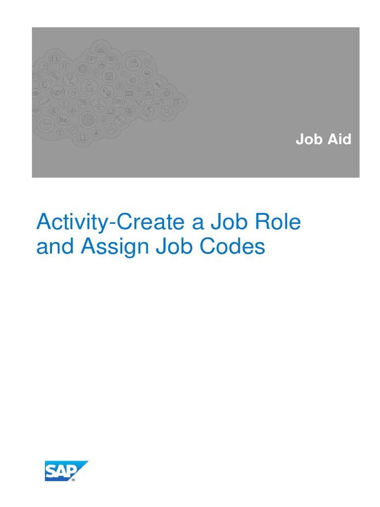 Activity-Create A Job Role and Assign Job Codes | PDF | Ibm Db2 | Software