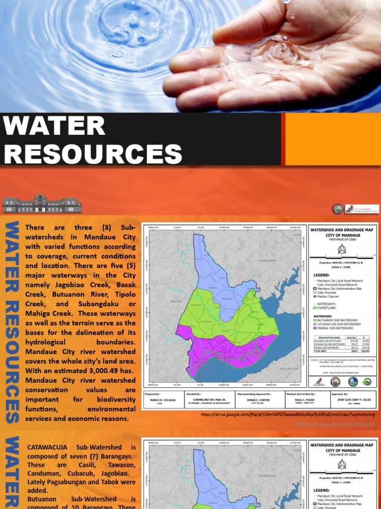 Water Resources & Water Shed | PDF | Drainage Basin | Mangrove
