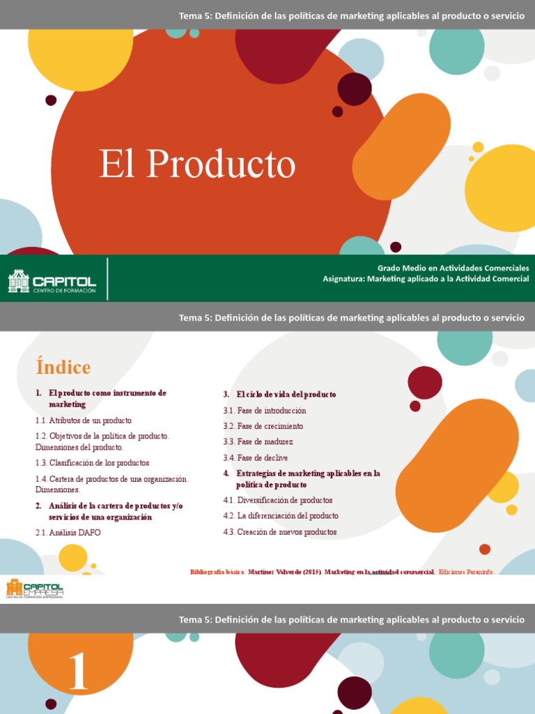 Tema 5. Marketing Mix. Producto | PDF | Producto (Negocio) | Marketing