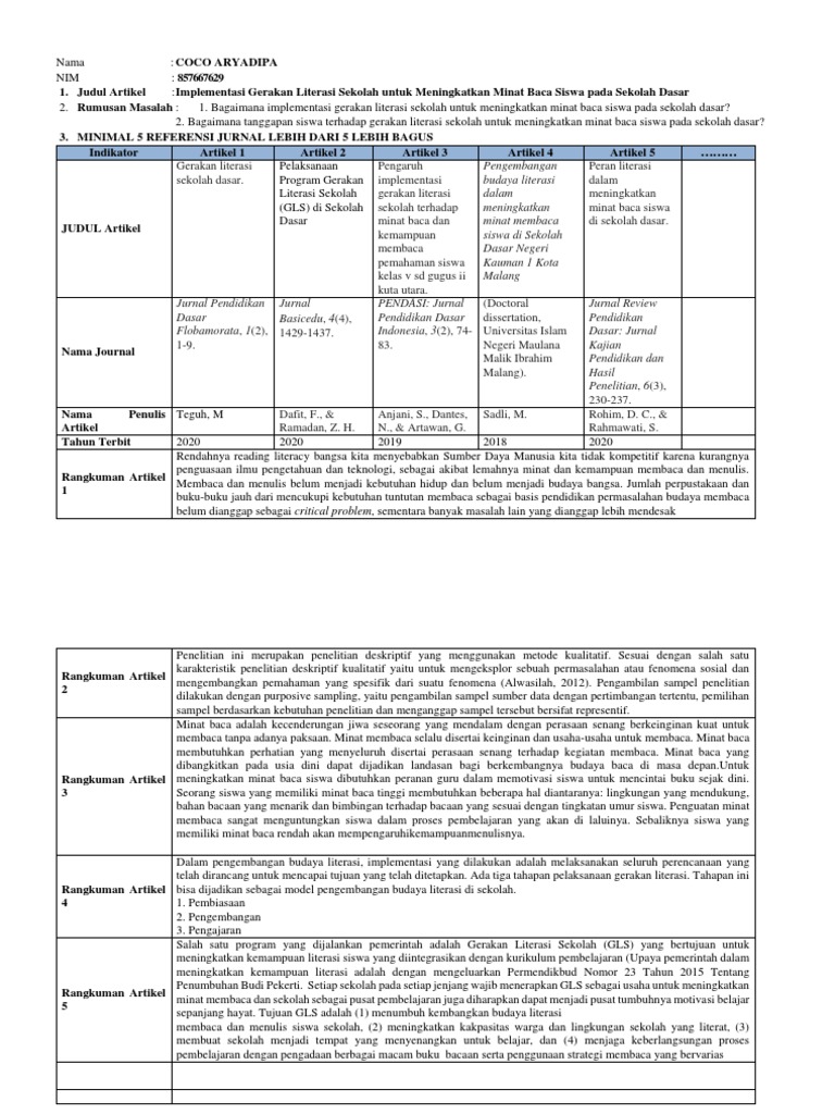 FORMAT TUGAS 1 Coco | PDF