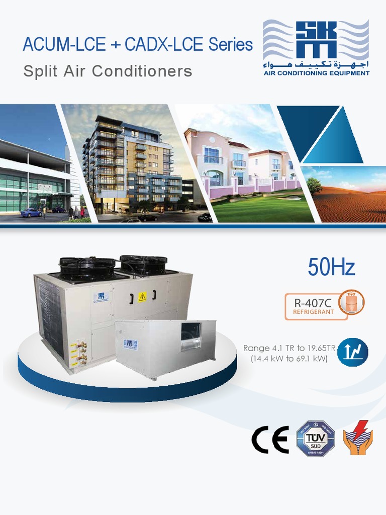SKM ACUM-LCE + CADX-LCE Series Overview | PDF | Air Conditioning ...