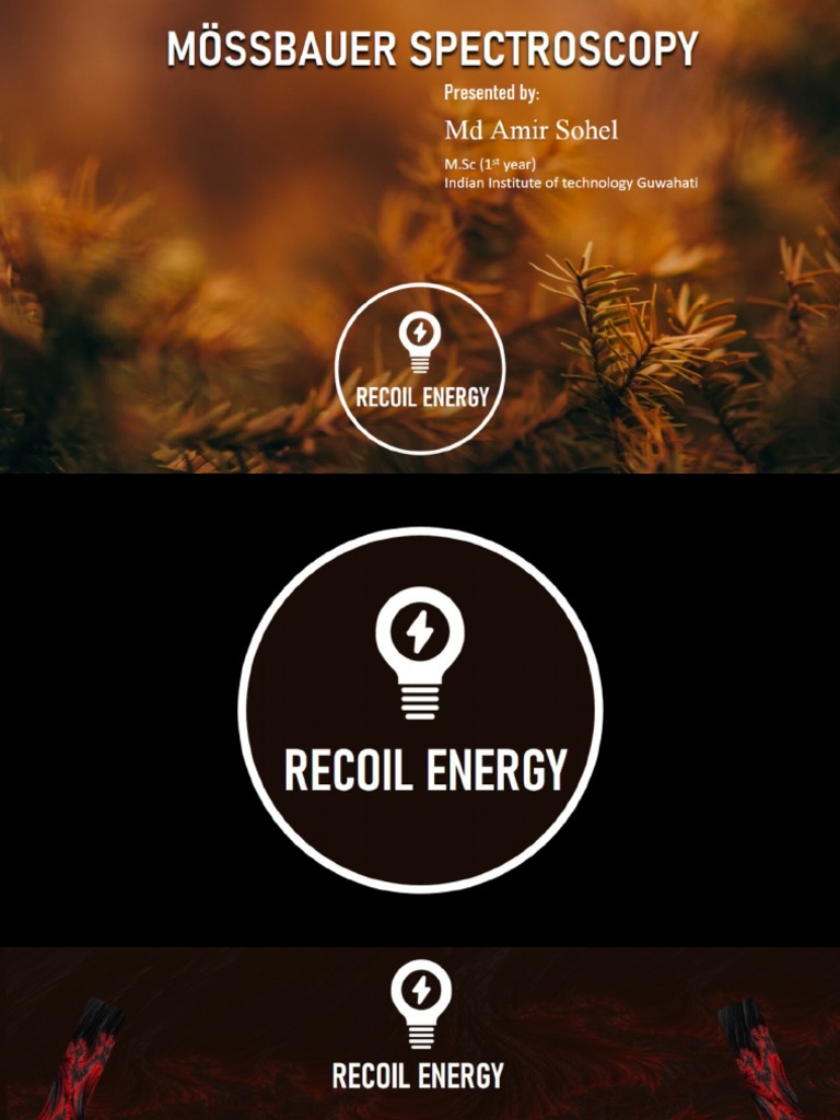 Mossbauer Spectroscopy: Recoil energy | PDF