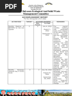 Beswmc Action Plan | PDF | Waste Management | Pollution