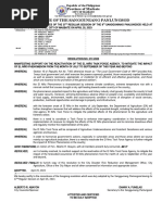 Sample Brgy Resolution | PDF | Devolution | Local Government