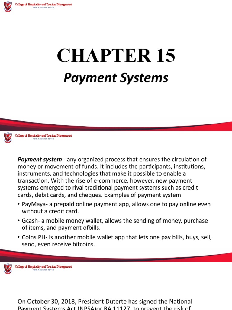 Finals Chapter 15 - Legal Aspect | PDF | Payment System | Payments