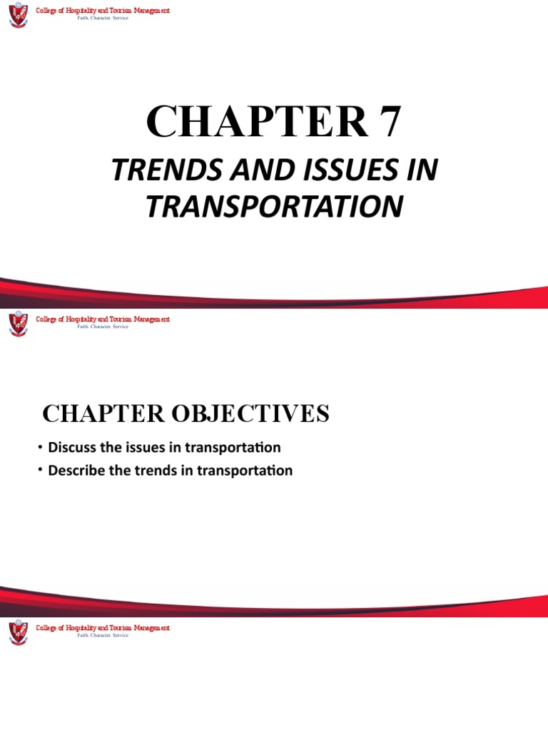 Finals Chapter 7 - Introduction To Transport Services | PDF | Rapid Transit | Transport