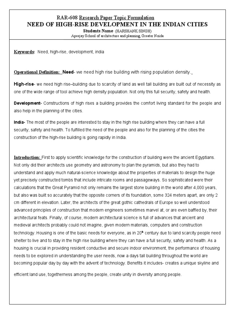 RAR-608 Research Paper Submission (Harshank Singh Gen-2, Sem6th Ait-Sap ...
