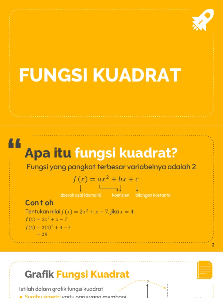 Fungsi Kuadrat | PDF