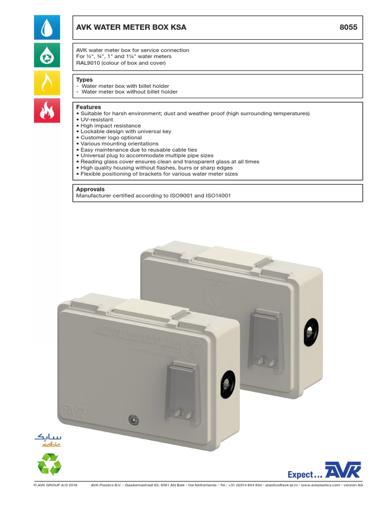 Water Meter Box KSA | PDF | Glasses | Manufactured Goods