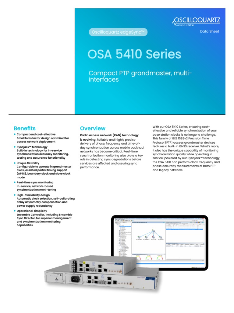 Osa 5410 Series | PDF | Computer Networking | Computer Engineering
