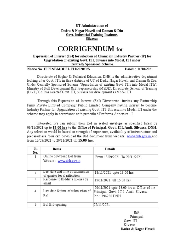 Industry Partners for ITI Upgrade | PDF | Public–Private Partnership ...