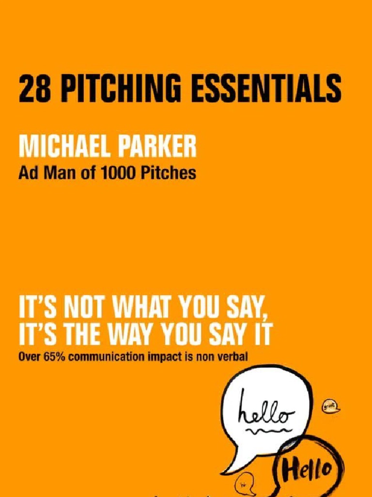 28 Pitching Essentials | PDF