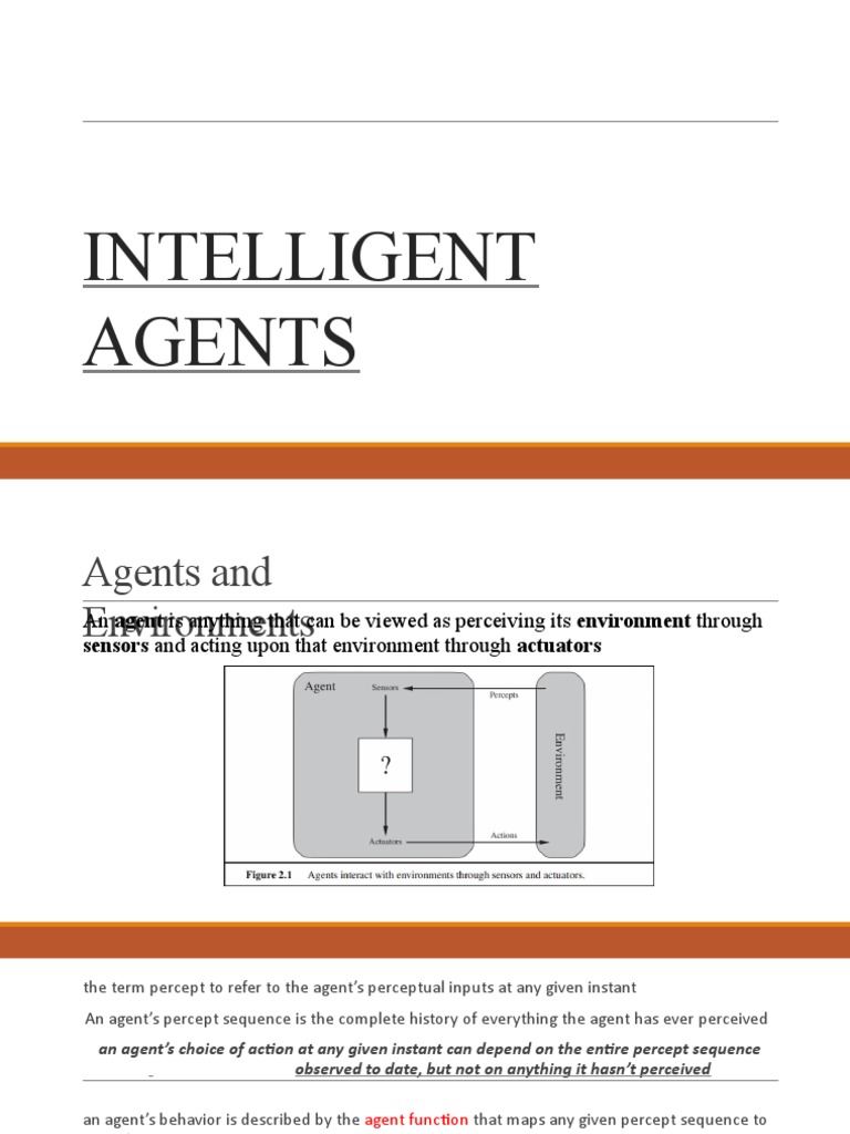 Intelligent Agents: An Introduction | PDF | Cognitive Science | Cognition