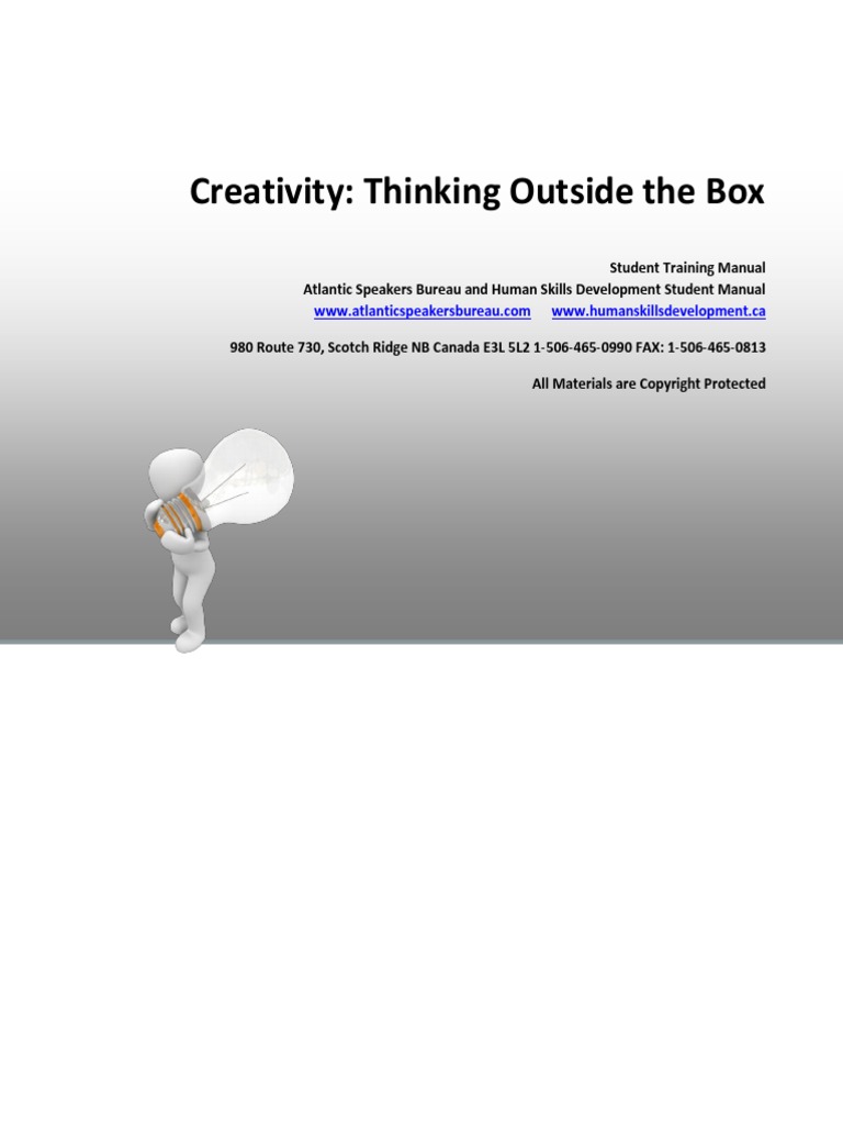 Creativity | PDF | Creativity | Motivation