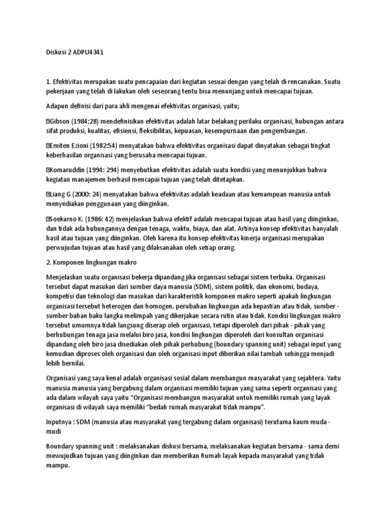 Diskusi 2 ADPU4341 | PDF